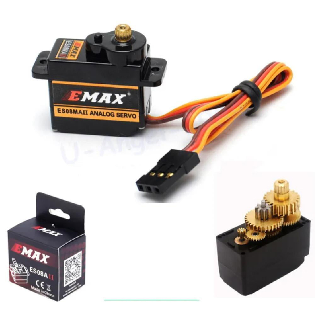 ES08MA II Metal Dişli Analog Servo Motor | Komponentci