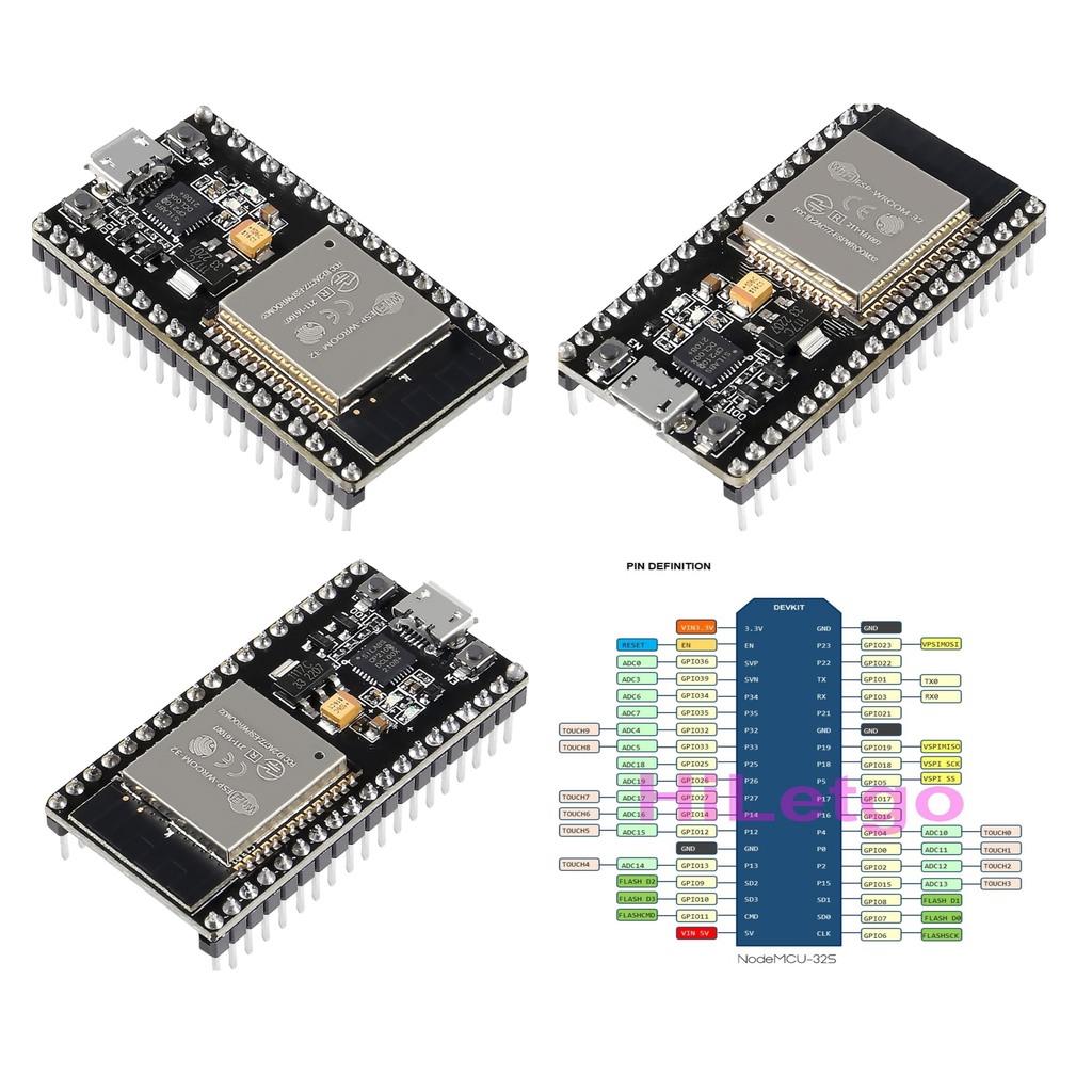 ESP32-WROOM-3 WiFi Bluetooth Geliştirme Kartı 38 Pin | Komponentci