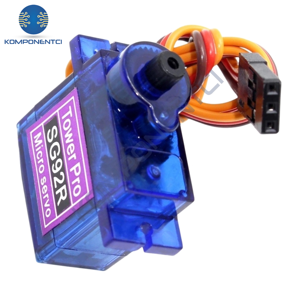 Tower Pro SG92R 2.5kg 4.8V Micro Servo Motor | Komponentci