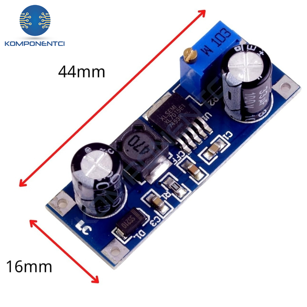 XL7015 DC-DC 5-80V Ayarlanabilir Voltaj Düşürücü Güç Kaynağı Modül ...