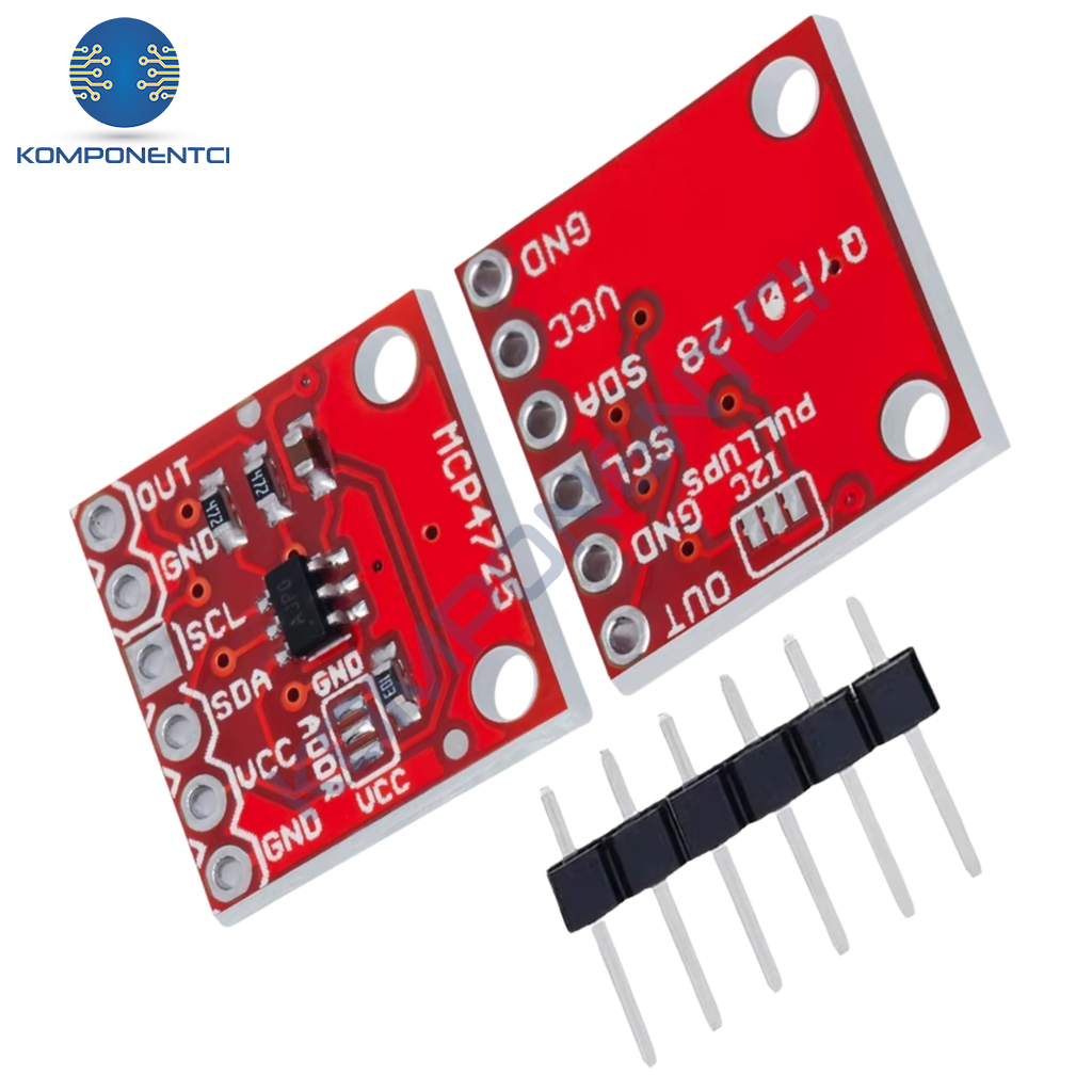 MCP4725 I2C Haberleşmeli DAC Breakout Modülü | Komponentci