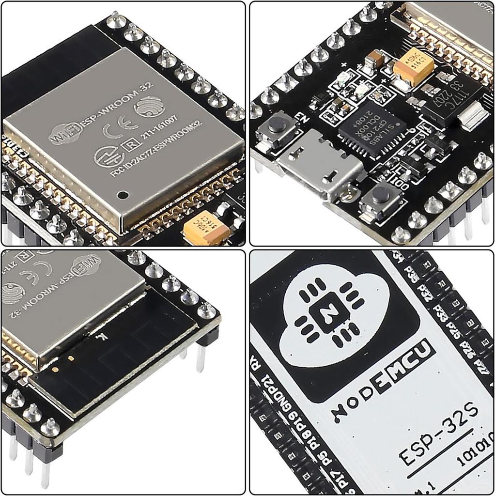 ESP32-WROOM-3 WiFi Bluetooth Geliştirme Kartı 38 Pin | Komponentci