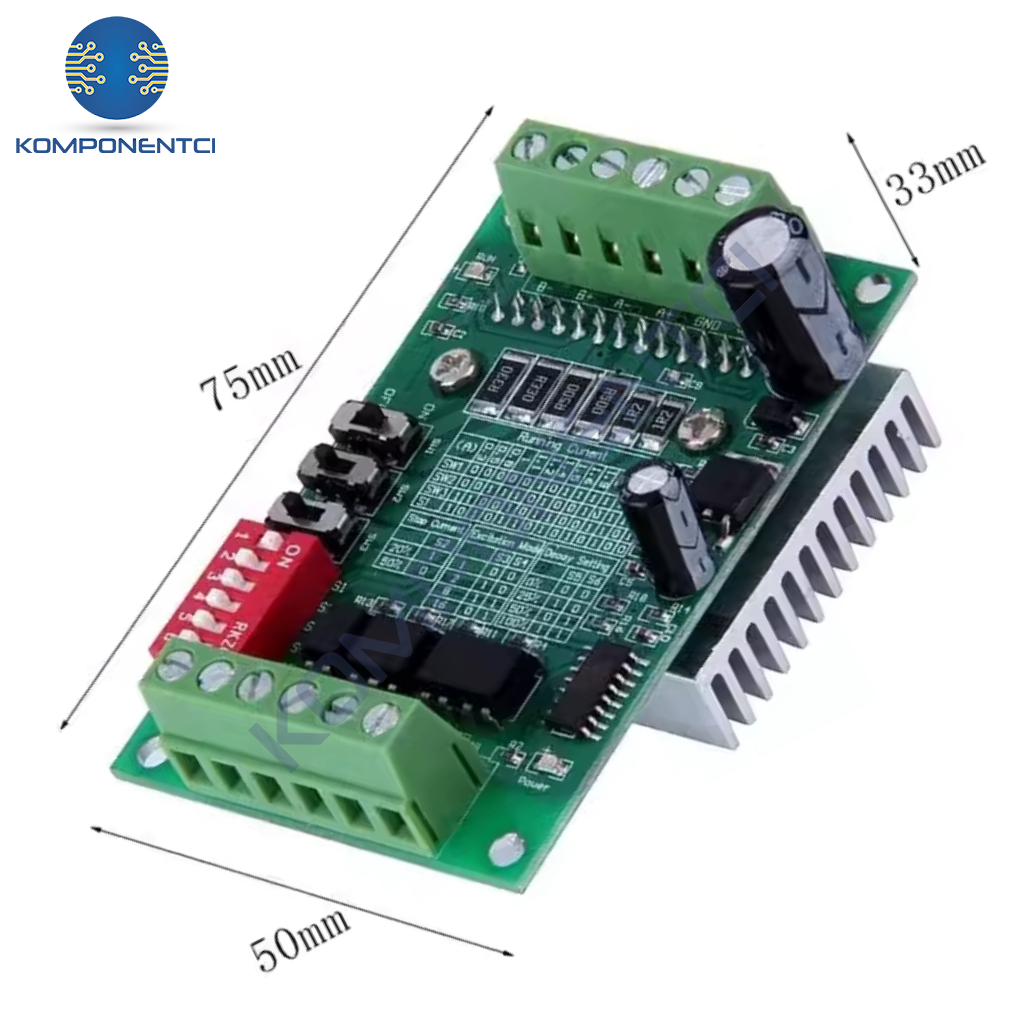 TB6560 3A Step Motor Sürücü Kartı | Komponentci