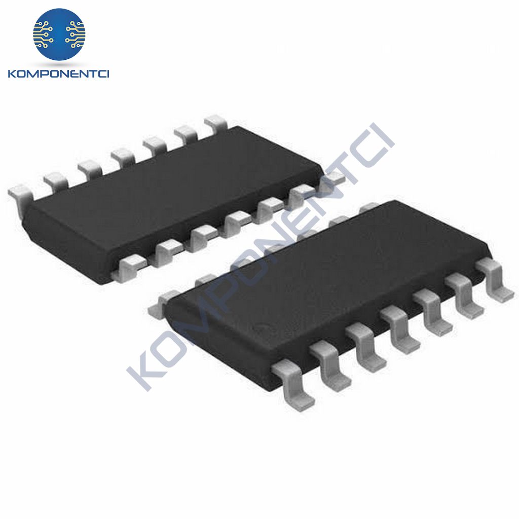 74HC02 Smd İnvertör ve Kapı Entegresi Soic-14 | Komponentci