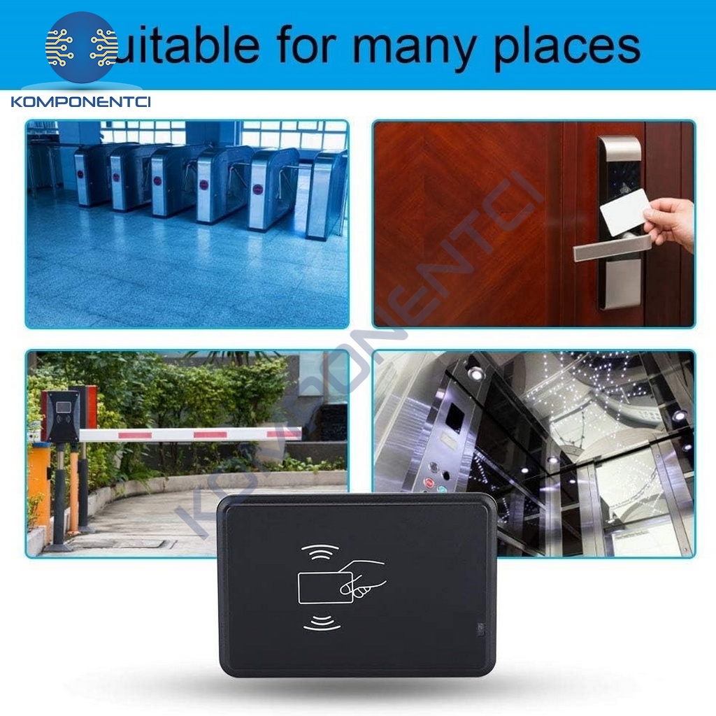 125 Khz RFID Kart Etiket Okuyucu USB Card Reader Komponentci 125 Khz RFID Kart Etiket Okuyucu USB Card Reader Komponentci