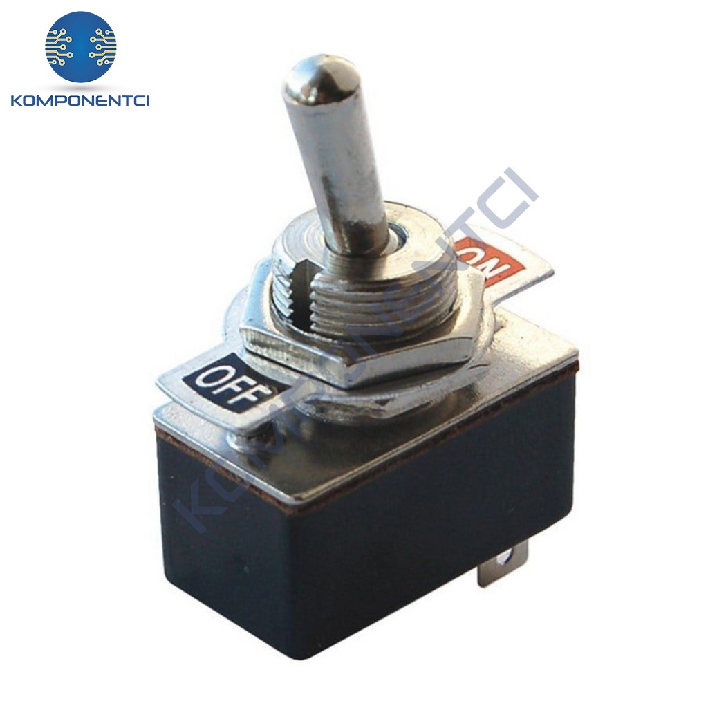 IC-149 Toggle Switch 2P ON-OFF Ø12mm KN3-1 | Komponentci