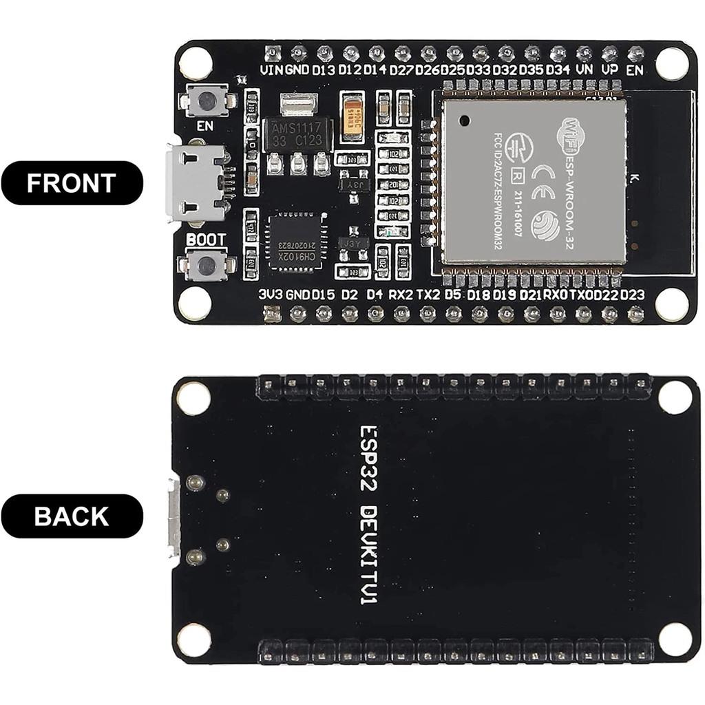 ESP32-WROOM-32 Wifi Bluetooth Geliştirme Kartı CH9102X | Komponentci