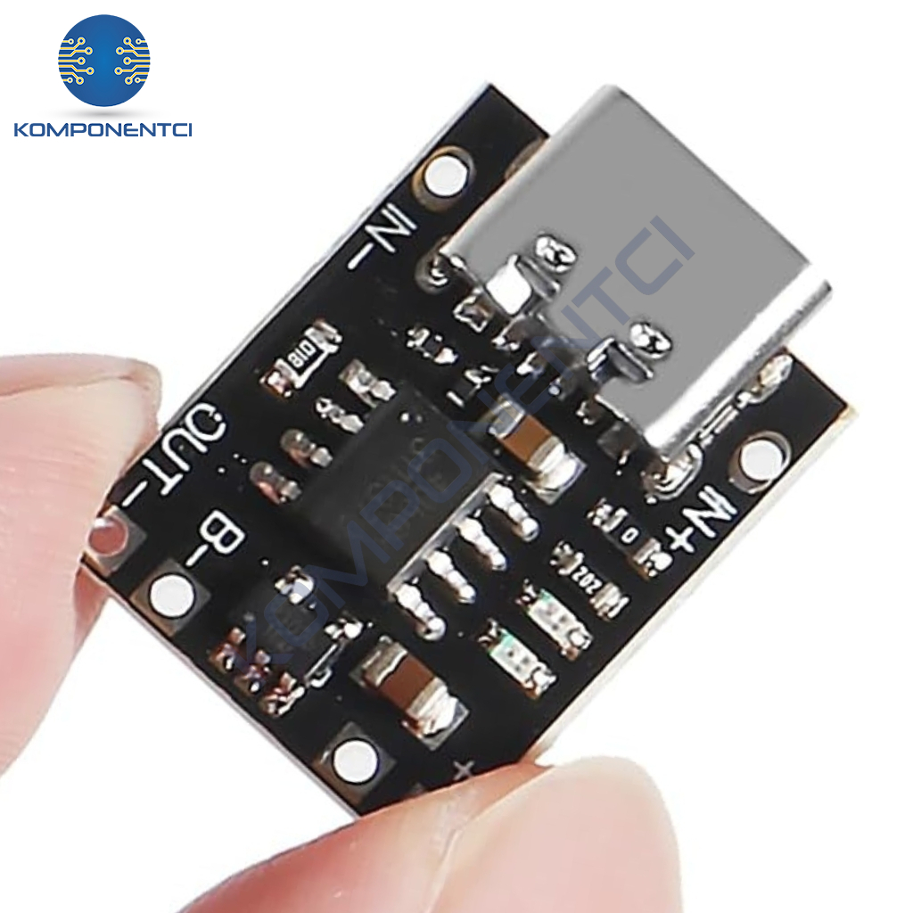 TP4056 Type-C 3.7V Mini Şarj Devresi Korumalı Mod | Komponentci