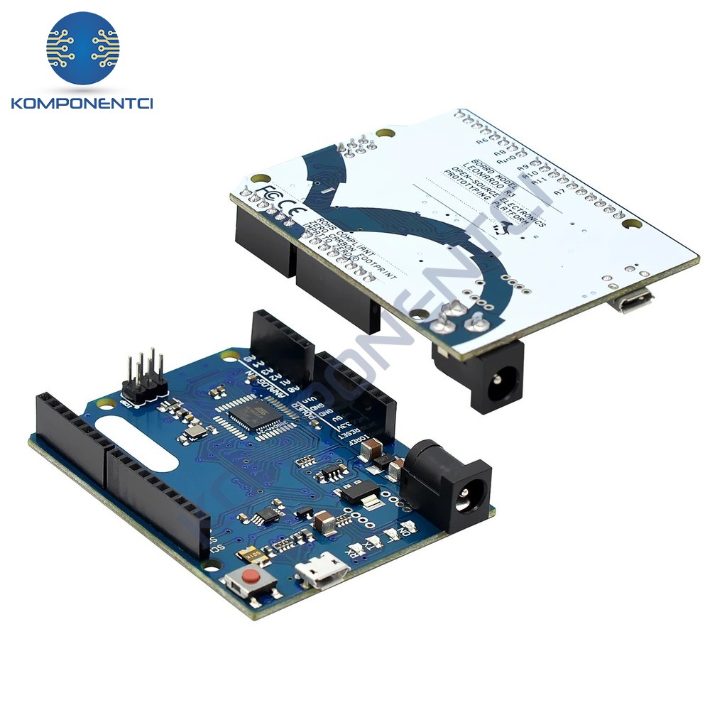 Arduino Leonardo R3 Klon + USB Kablo | Komponentci