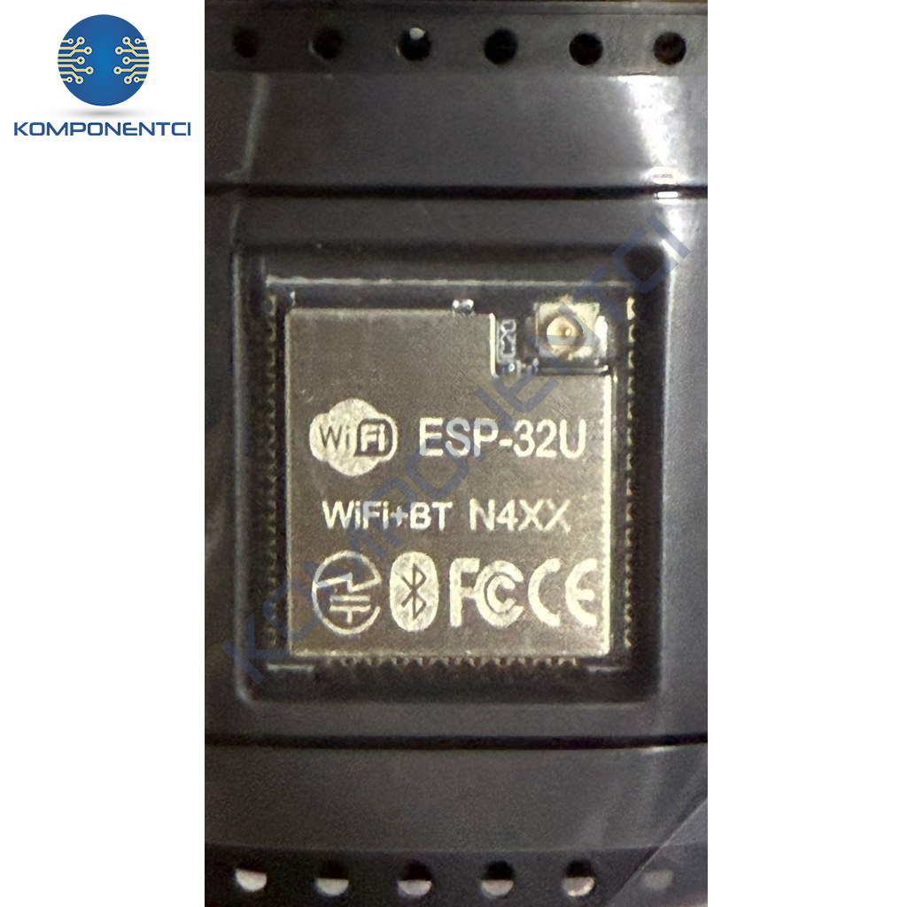 ESP32 WROOM 32U Wifi Bluetooth Modülü I Komponentci