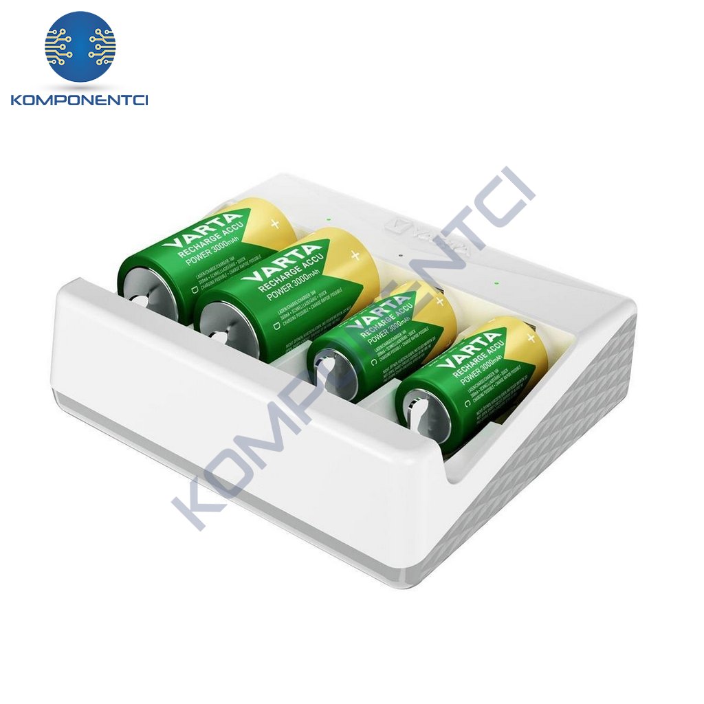 Varta 57658 Universal Pil Şarj Cihazı | Komponentci