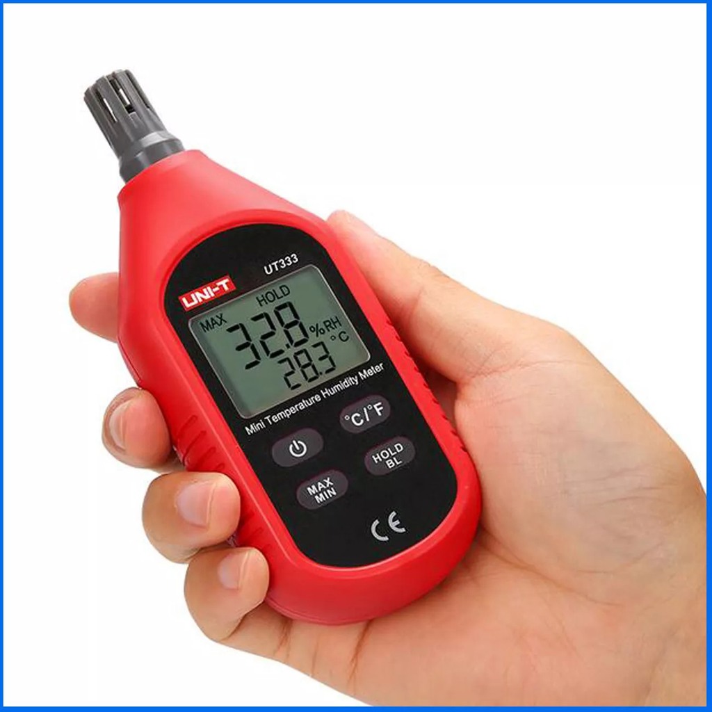 Unit UT333 Mini Dijital Isı Nem Ölçer -10/+60° Ölçü Aleti | Komponentci