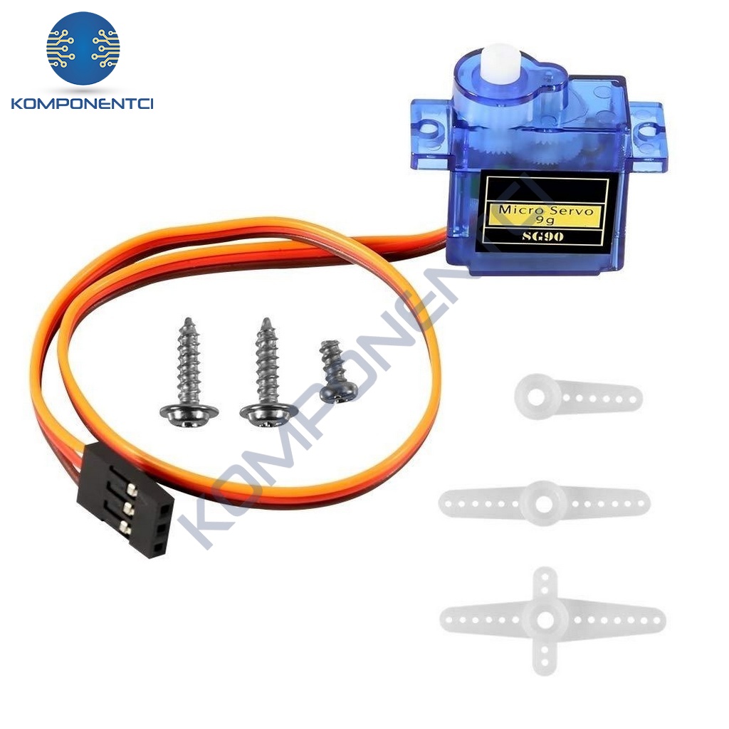 SG90 RC Mini Servo Motor Micro Servo Motor SG90 9g 360° | Komponentci