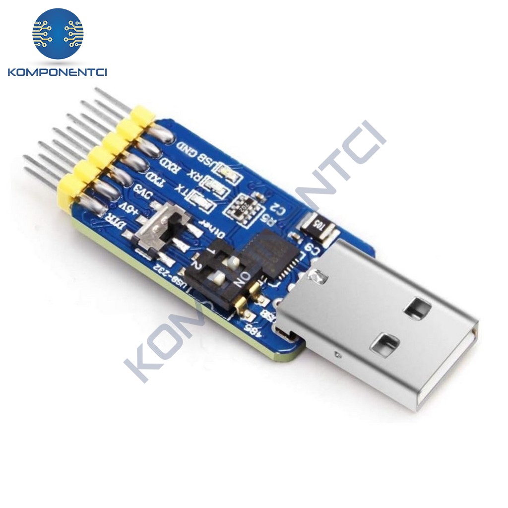 CP2102 6 in 1USB TTL/RS485/RS232, TTL-RS232/485 Seri Dönüştürücü Modül ...