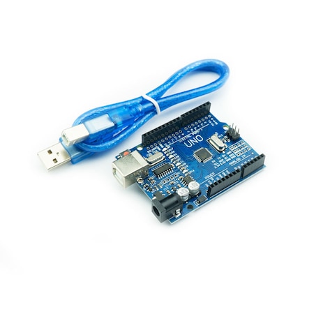 Arduino Uno R3 Ch340 Chip + Usb Kablo