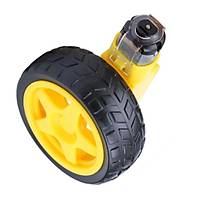 Arduino 6V 250 Rpm DC Motor Ve Tekerlek Seti « Komponentci.net ...