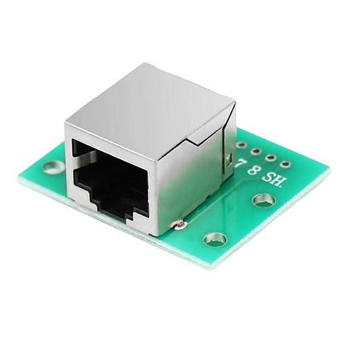 RJ45 8P to DIP Dönüştürücü - RJ45 Breakout Modülü | Komponentci.net