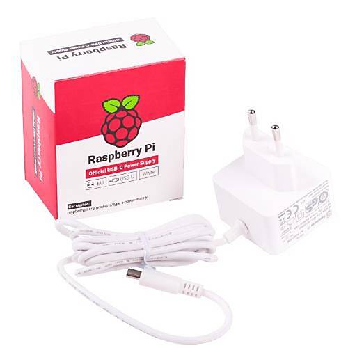 Raspberry Pi 4 Orjinal Adaptör 5.1v 3a | Komponentci