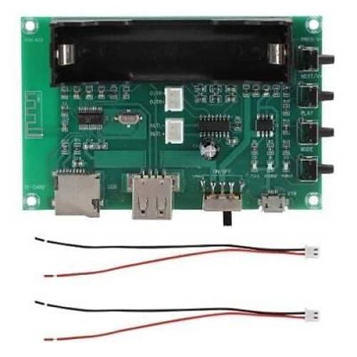 PAM8403 HW-433 2x5W Bluetooth Amfi Modülü | Komponentci