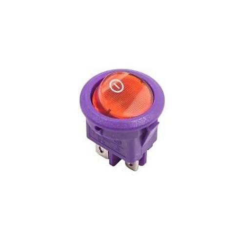 RS601 Yaylı 3-Pin ON-OFF Anahtar - Mor | Komponentci