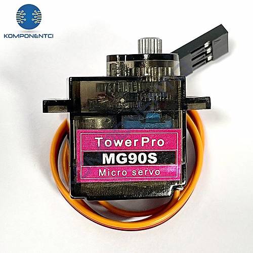 MG90S Tower Pro Micro Servo Motor 360° | Komponentci