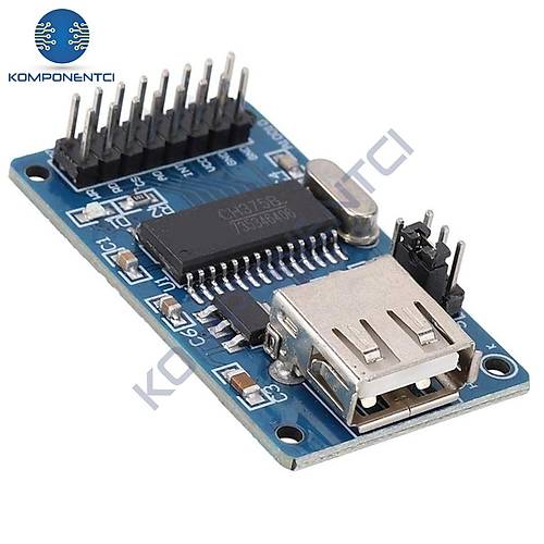 CH376S USB Modül - USB Bellek Okuyucu ve Flash Disk Desteği I Komponentci