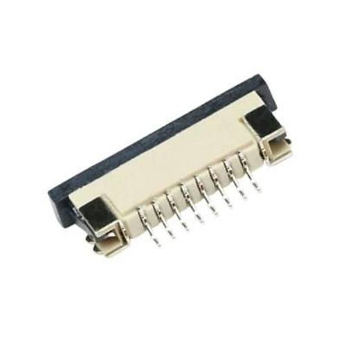 8 Pin SMD Flat Kablo Yuvası 1mm Pin Aralığı | Komponentci