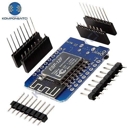 WeMos D1 Mini - ESP8266 Tabanlı Arduino Kartı ESP-12F | Komponentci