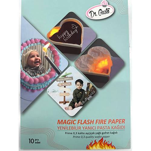 Magic Flash Fire Paper