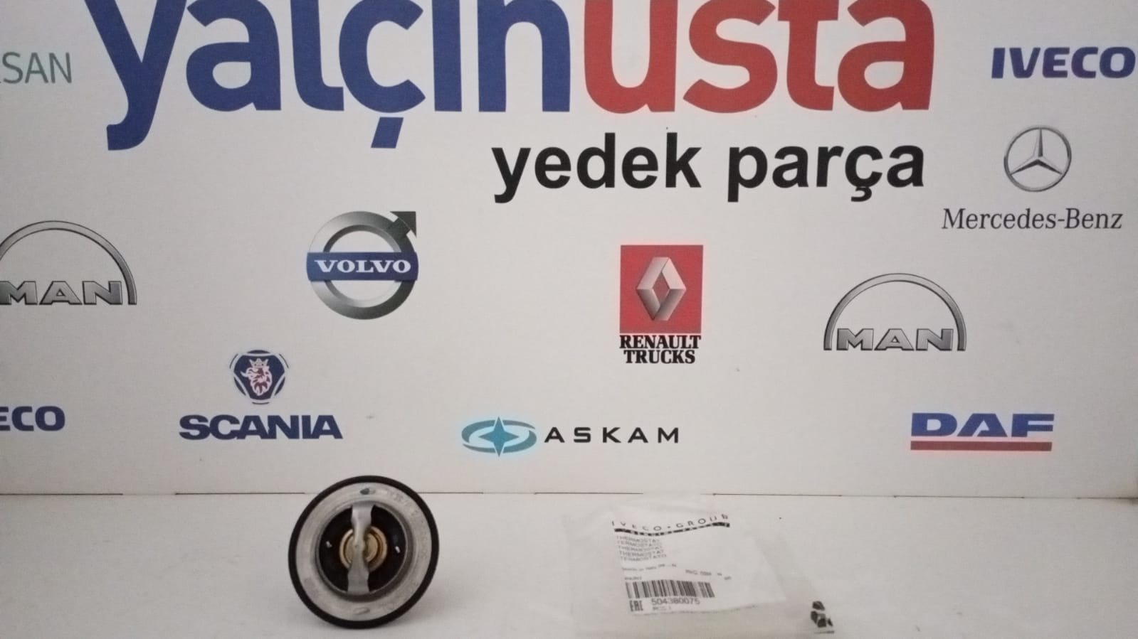IVECO (ORİJİNAL).504380075-TERMOSTAT (82°C ) ORİJİNAL IVECO EUROCARGO