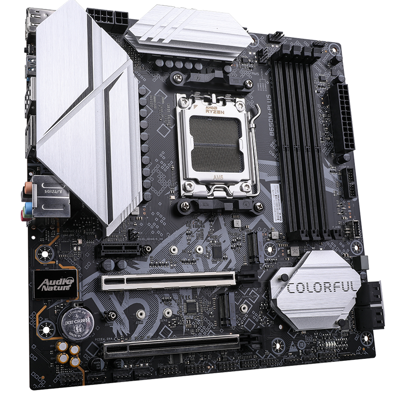 Colorful Battle-Ax B650M-PLUS V14 AM5 DDR5 7600MHz mATX Anakart