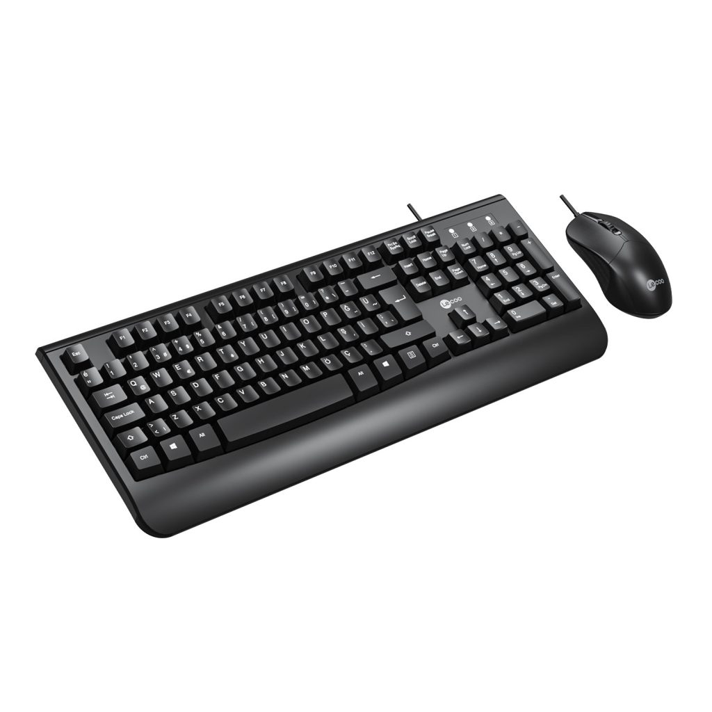 Lenovo Lecoo CM105 Siyah Kablolu Klavye Mouse Set