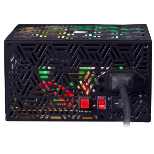 GAMDIAS KRATOS E1-500, 500W, RGB, GAMING, ATX, Power Supply (PSU)