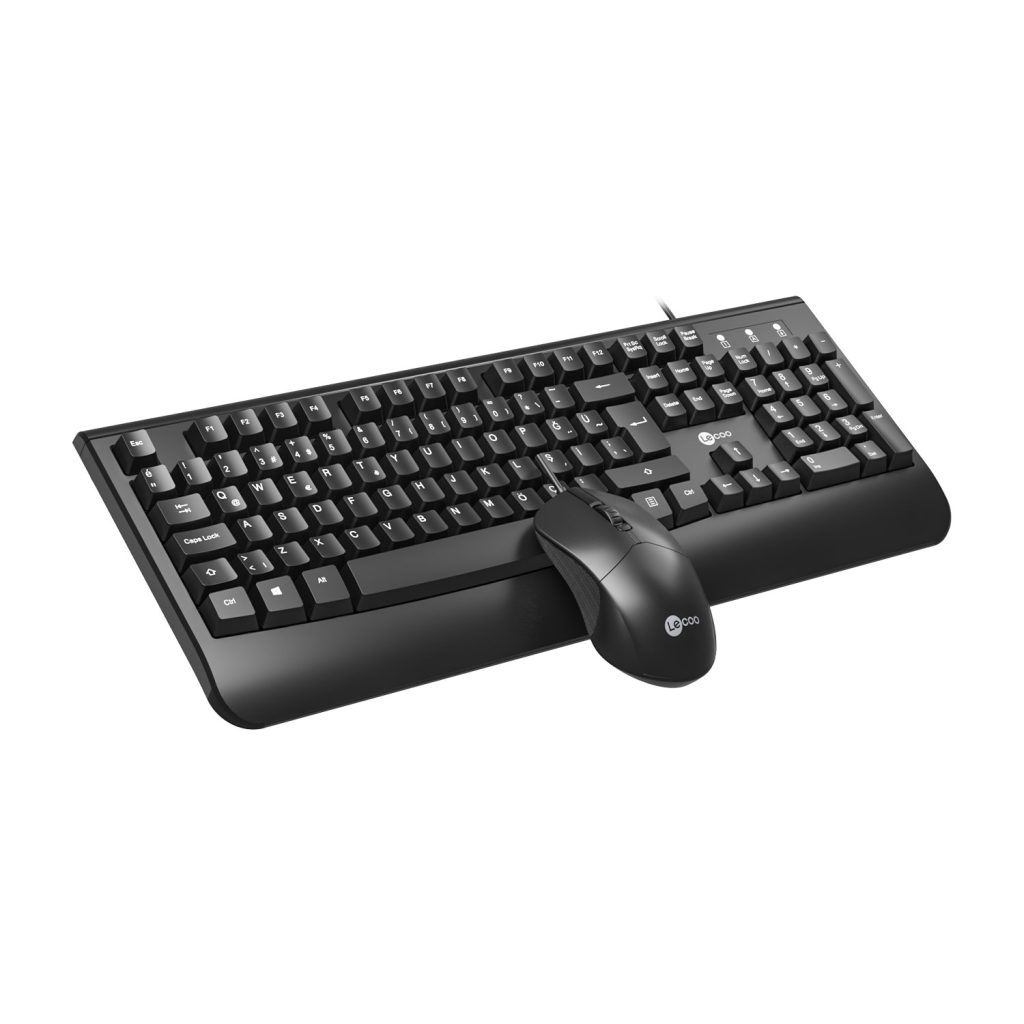 Lenovo Lecoo CM105 Siyah Kablolu Klavye Mouse Set