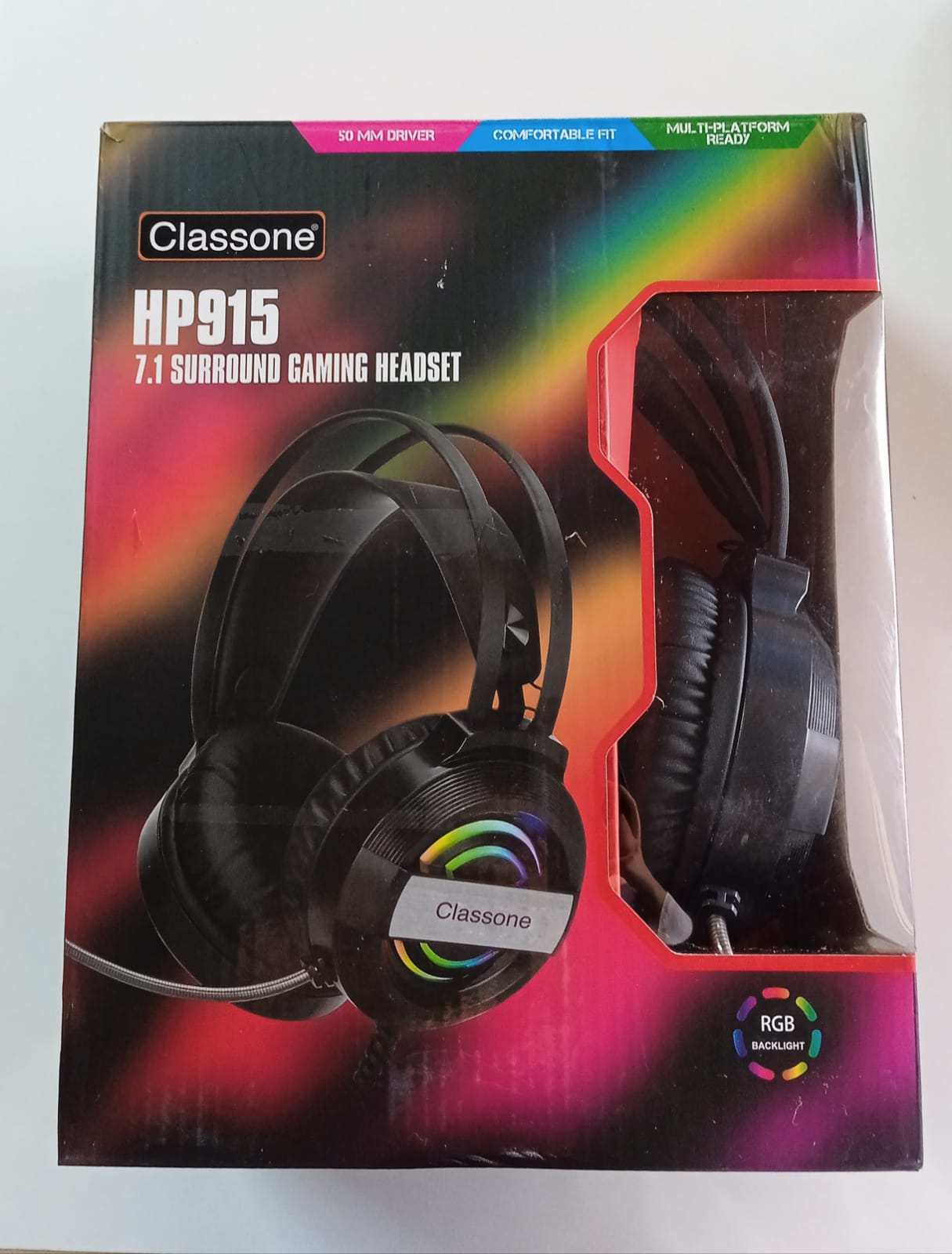 Classone HP915 RGB 7.1 Surround Oyuncu Kulaklık (OUTLET)
