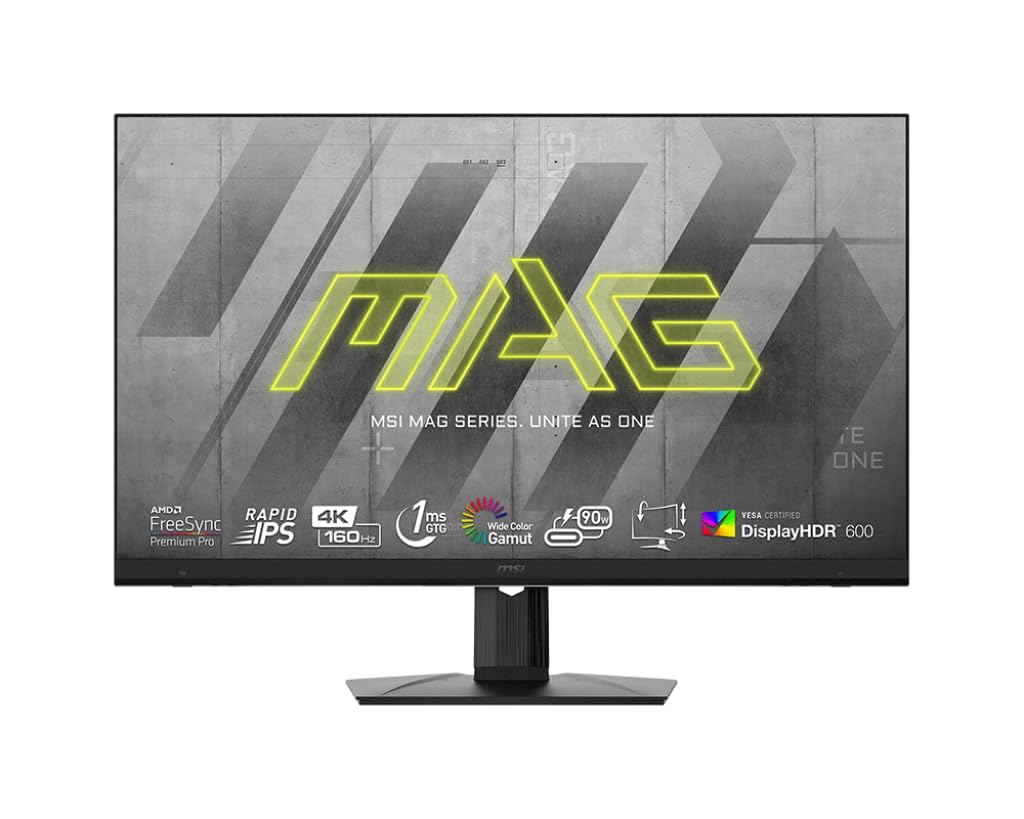 Msi MAG 322UPF 32 Flat Rapıd IPS 3840x2160 (UHD) 16:9 160HZ 1MS Freesync Premium Pro Gaming Monitör