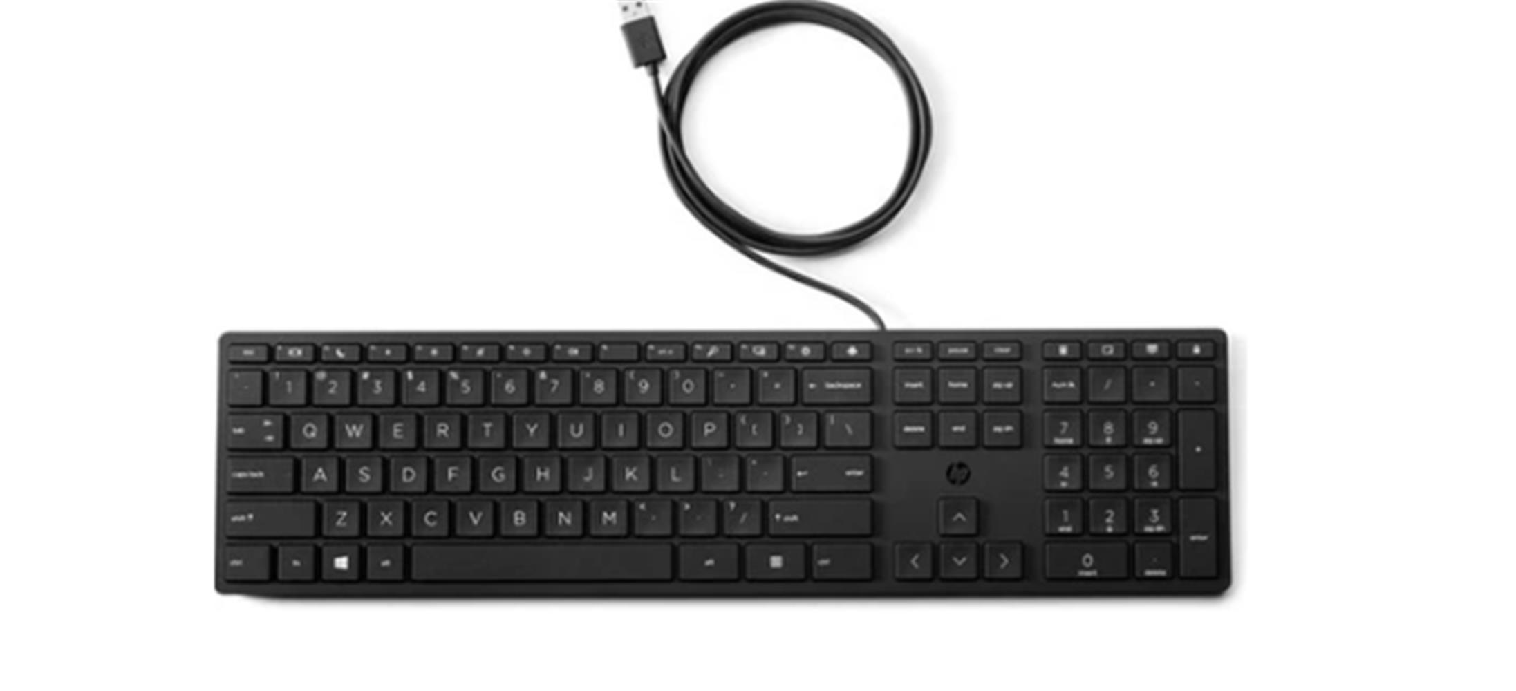 HP 9SR37AA 320K Siyah Kablolu Usb Q Klavye