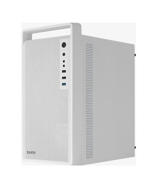 Aerocool CS-109 350W 1x120mm FRGB Micro ATX/Mini ITX Beyaz Kasa