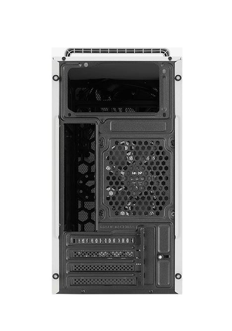 Aerocool CS-109 350W 1x120mm FRGB Micro ATX/Mini ITX Beyaz Kasa