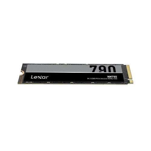 Lexar NM790 4TB M.2 NVMe PCIe Gen 4X4 7400-6500 Mb/s LNM790X004T-RNNNG SSD