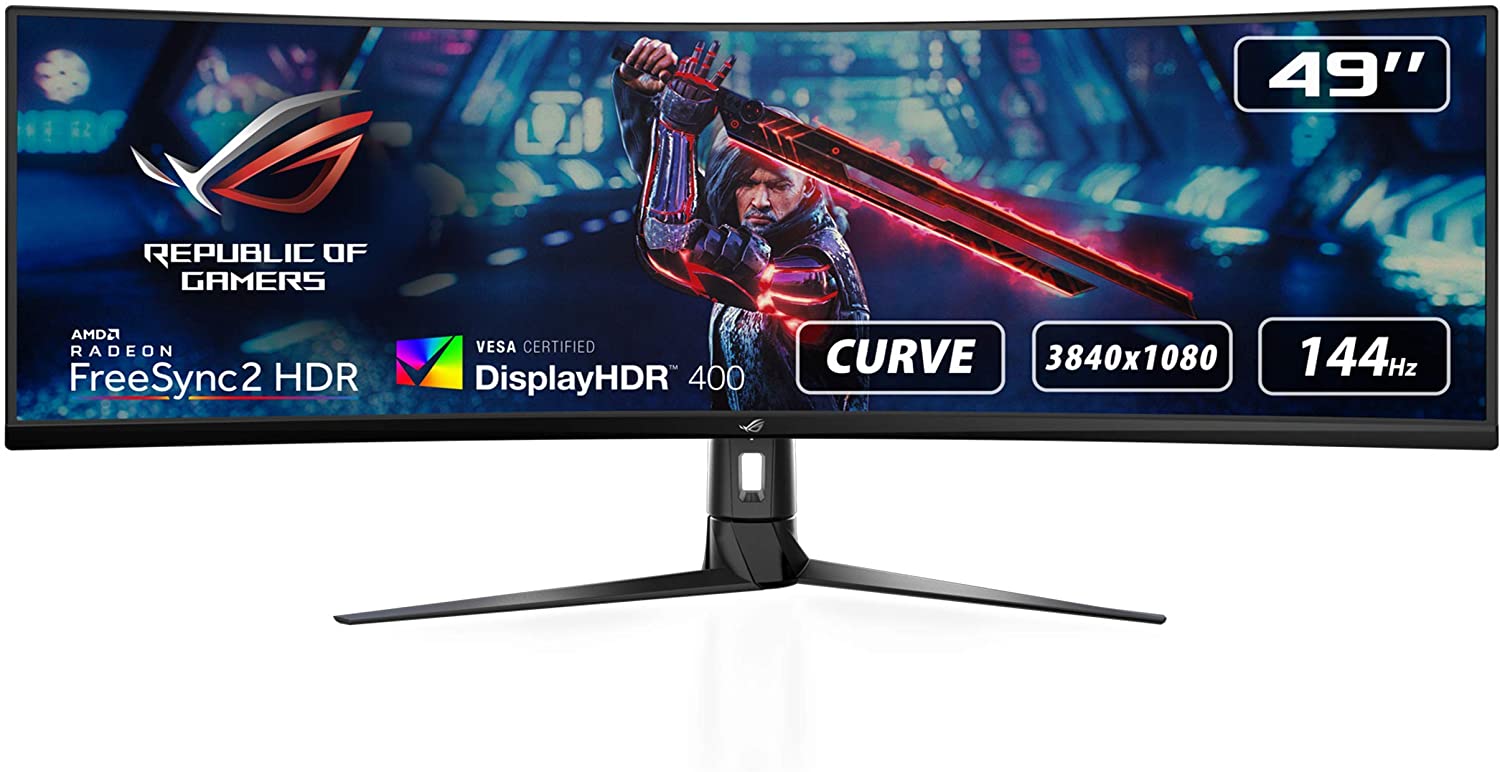 Asus Rog Strix 49 XG49VQ RGB Freesync 2 HDRDFHD 3840X1080 1MS 144HZ Monitör