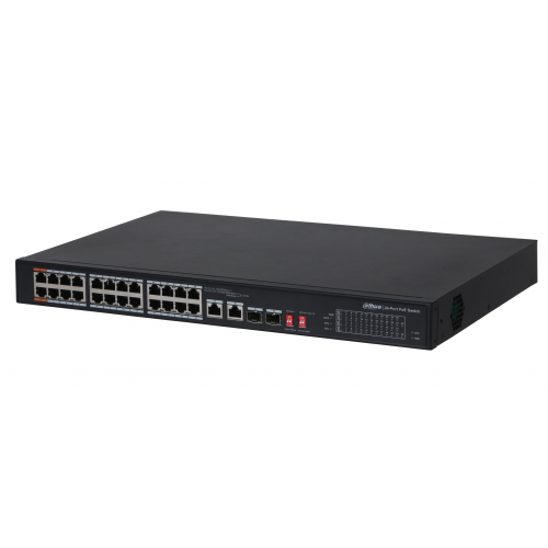 Dahua PFS3226-24ET-240 24 Port MegaBit+2 Port Combo SFP Rack Mount Switch