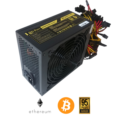 Hiport MAXPOWER, MX2000W, 2000W, GAMING, ATX, Power Supply (PSU)