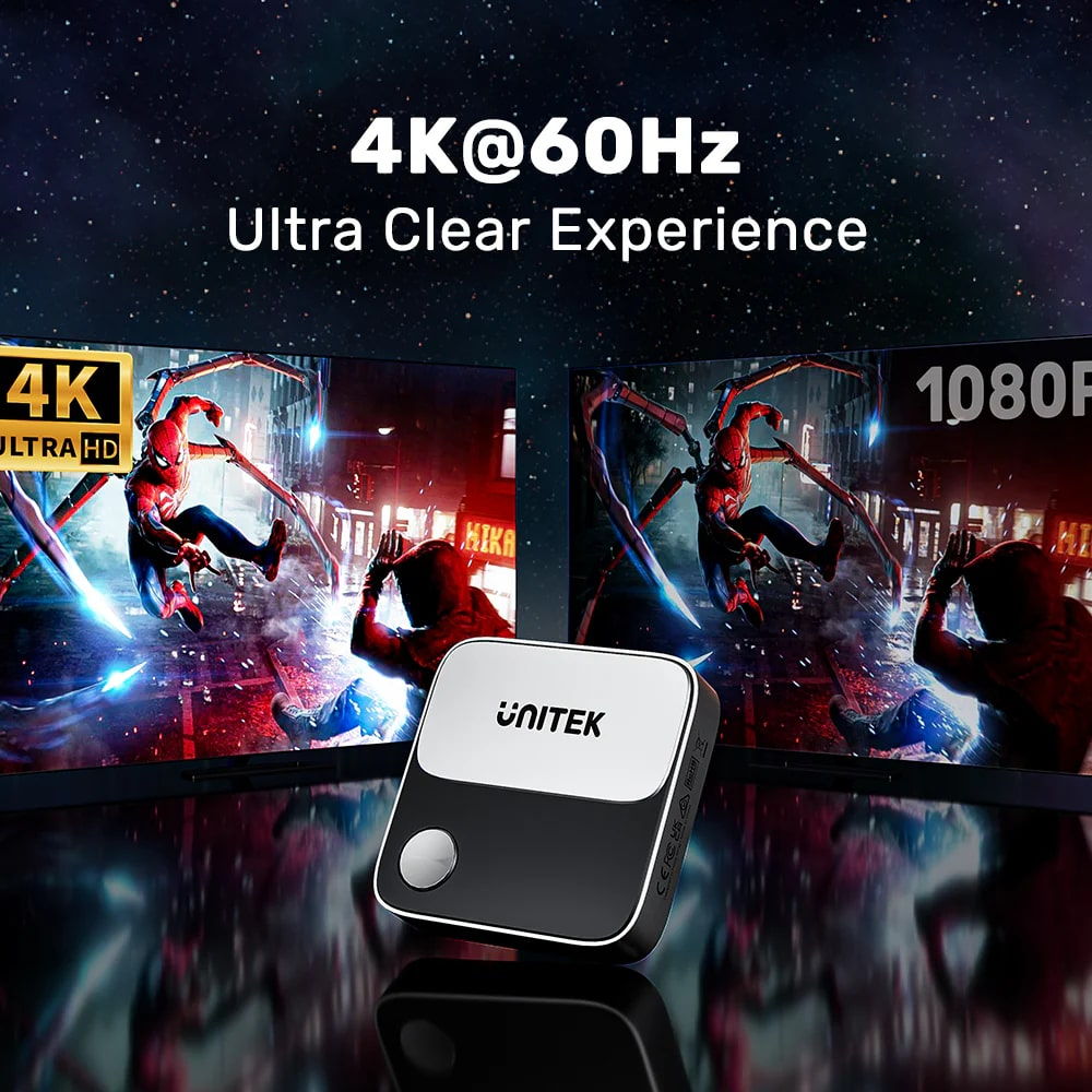 Unitek 4K Kablosuz Görüntü Aktarım Cihazı (V1162B)