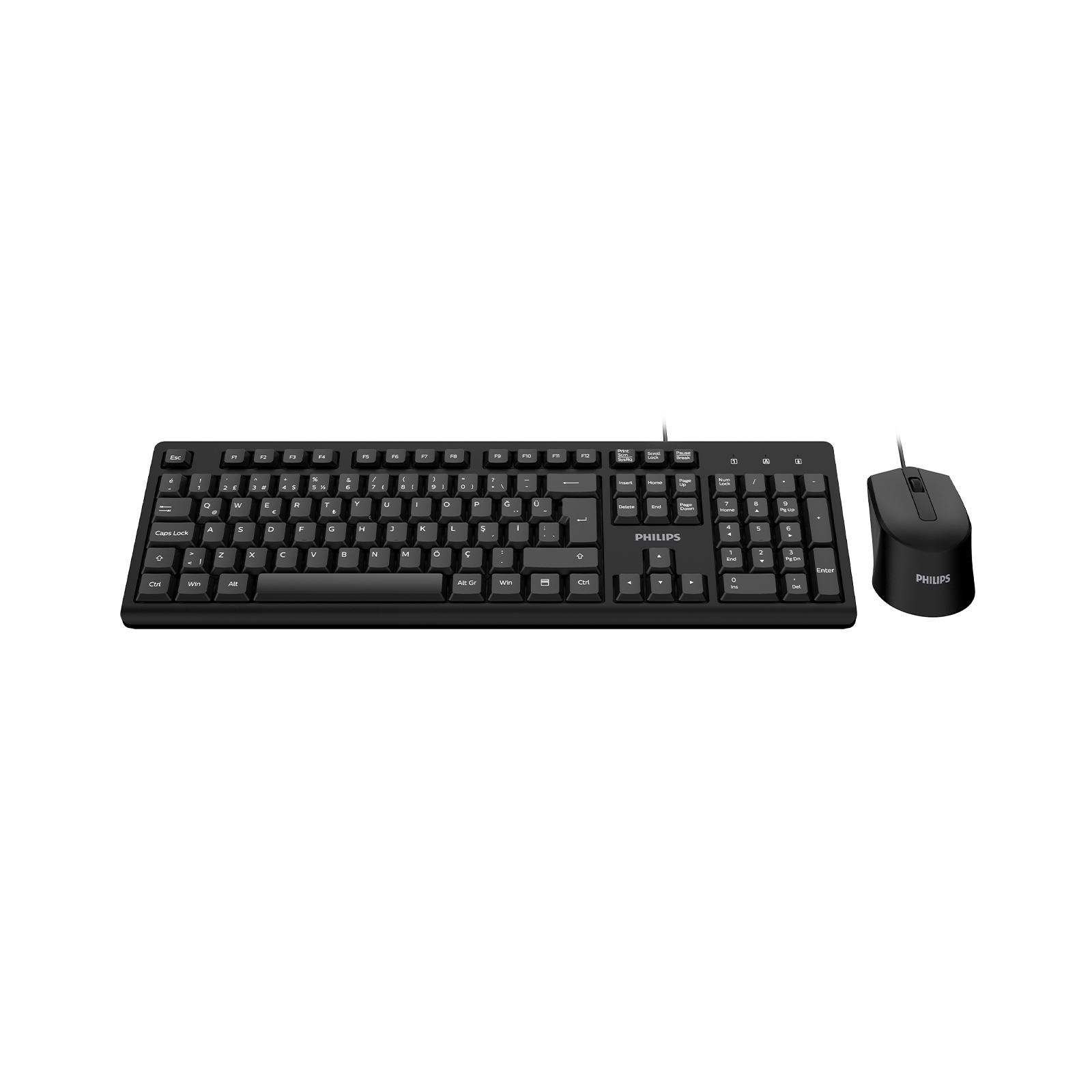 Philips SPT6234 Kablolu Klavye Mouse Seti