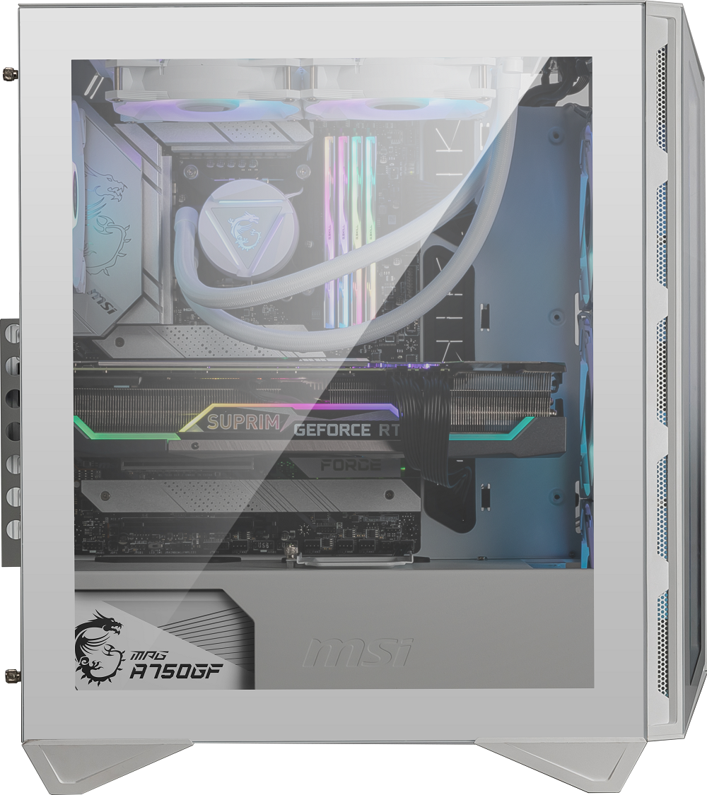 Msi MPG Gungır 110R Beyaz 4Fan Atx Kasa