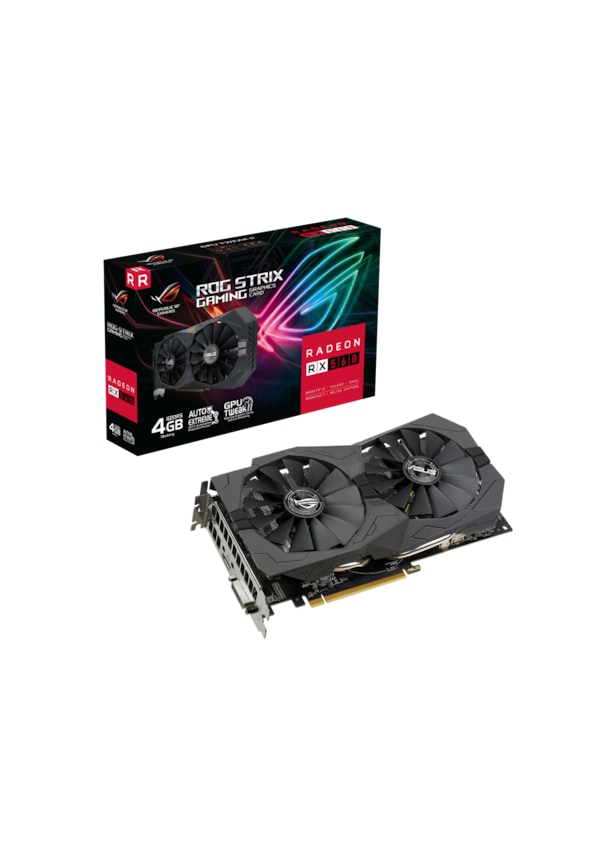 Asus RX 560 Rog Strix ROG-STRIX-RX560-4G-V2-GAMING 128 Bit GDDR5 4 GB ...
