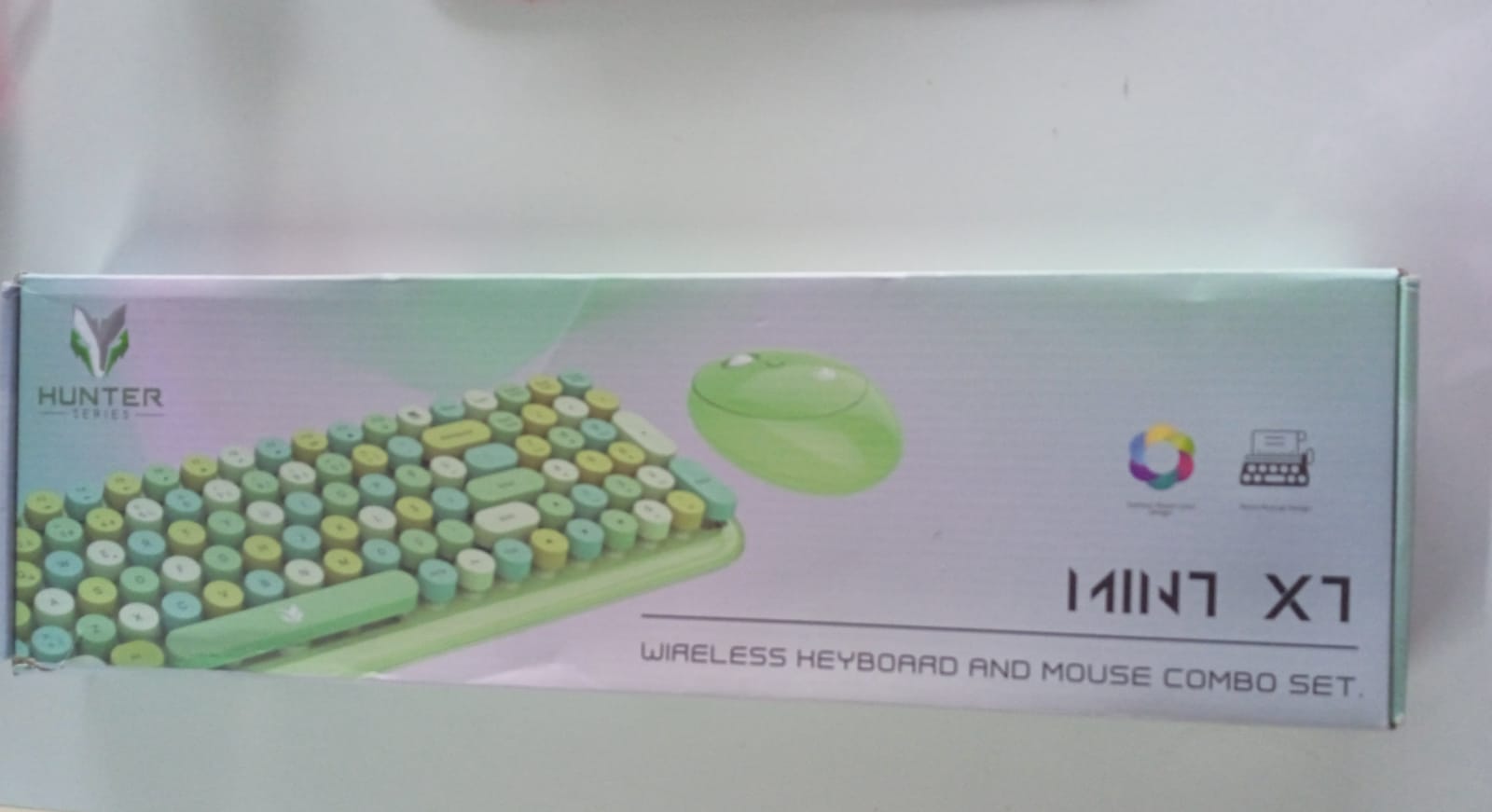 Hunter Mint XT Retro Kablosuz Klavye Mouse Set (OUTLET)