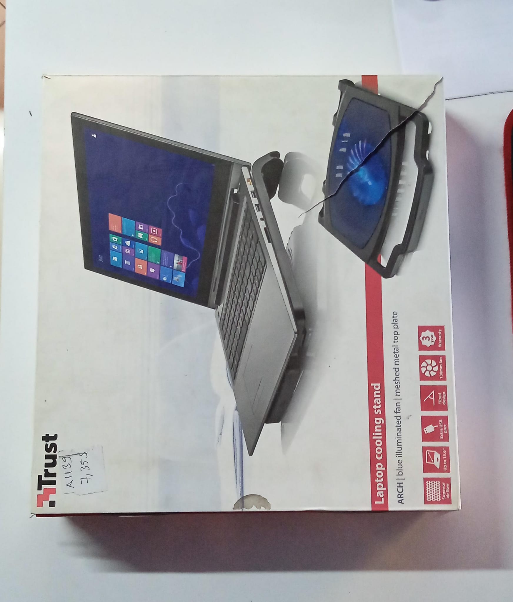 Trust Laptop Soğutucu - Tek Fanlı (OUTLET)