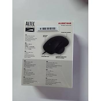 Altec Lansing ALBM7444 Usb Siyah 3200 DPI Optik Mouse (OUTLET)